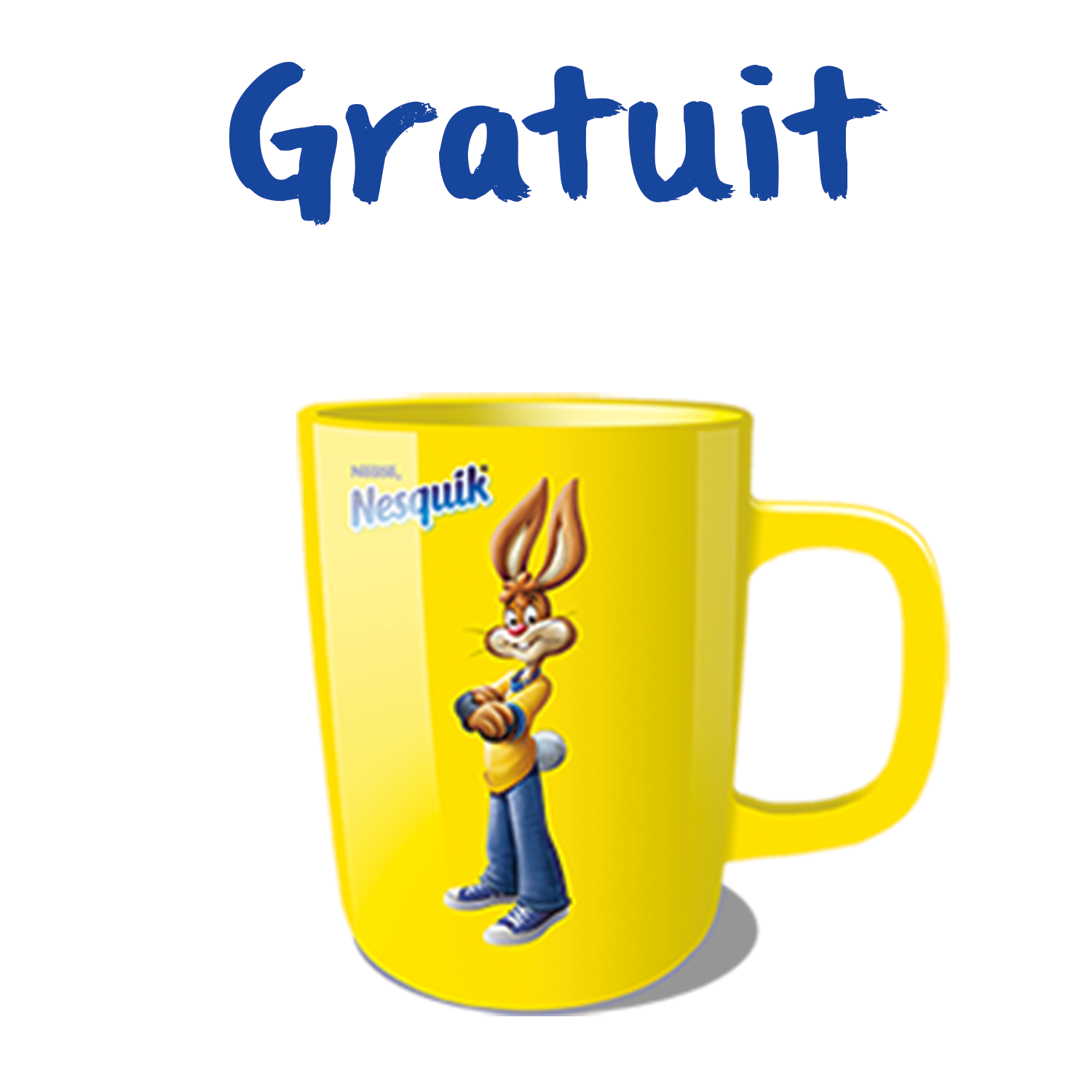 Mug gratuit Nesquik - Face à la crise