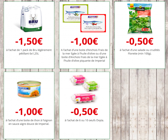 Imprimez vos bons de réduction - Face à la crise